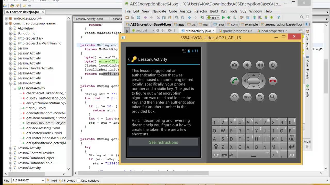IG Learner Lesson 6: Breaking AES Encryption - YouTube