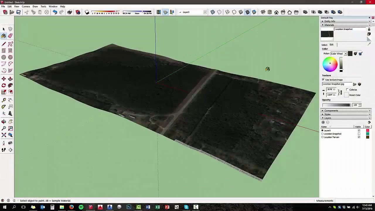 Google Earth to Revit - Topography with textures (with Audio) - YouTube