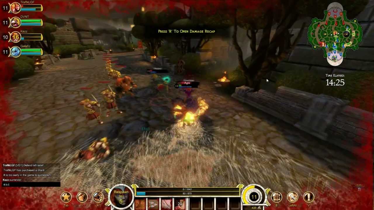 SMITE: (Third Person DotA?) Closed Beta First Impressions - YouTube