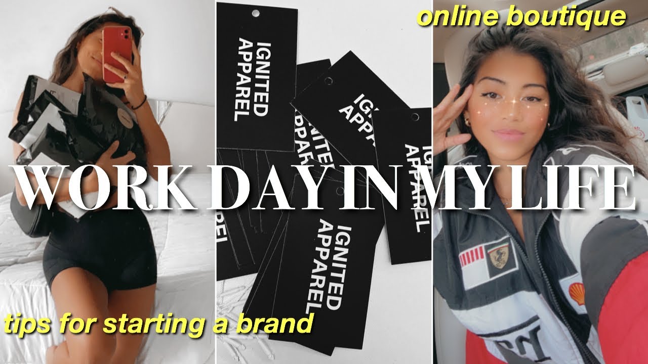 What It’s REALLY like running an online clothing brand! | Tips & behind ...