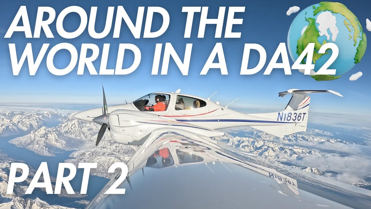 Flying a Plane Around the World - Part 2: Where Land Ends - YouTube