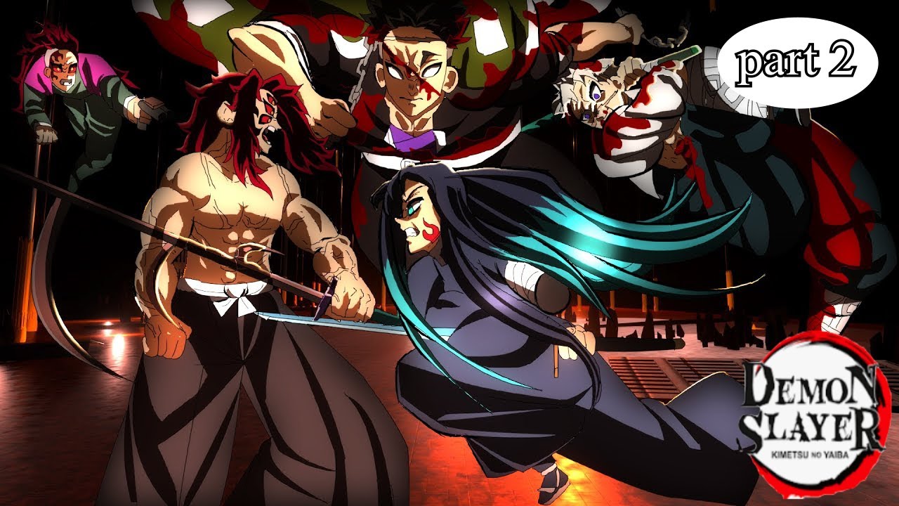 KOKUSHIBO Vs Hashira Part 8 Full Animated Fight HD | Kimetsu no Yaiba ...