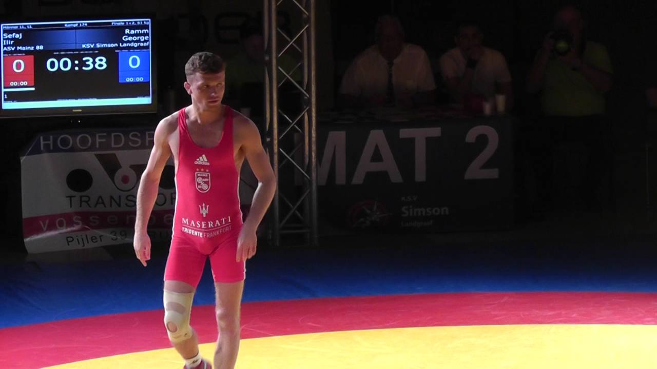 Ilir Sefaj - George Ramm 61 kg FS Finale GrensLandTournooi KSV Simson ...