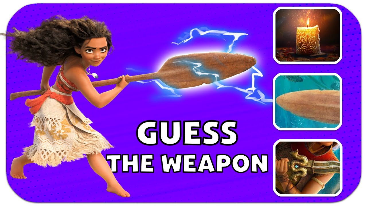 GUESS THE DISNEY PRINCESS BY HER WEAPONS.. | DISNEY QUIZ CHALLENGE ...