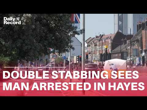 Hayes double stabbing incident sees man arrested over murder of 24-year-old woman