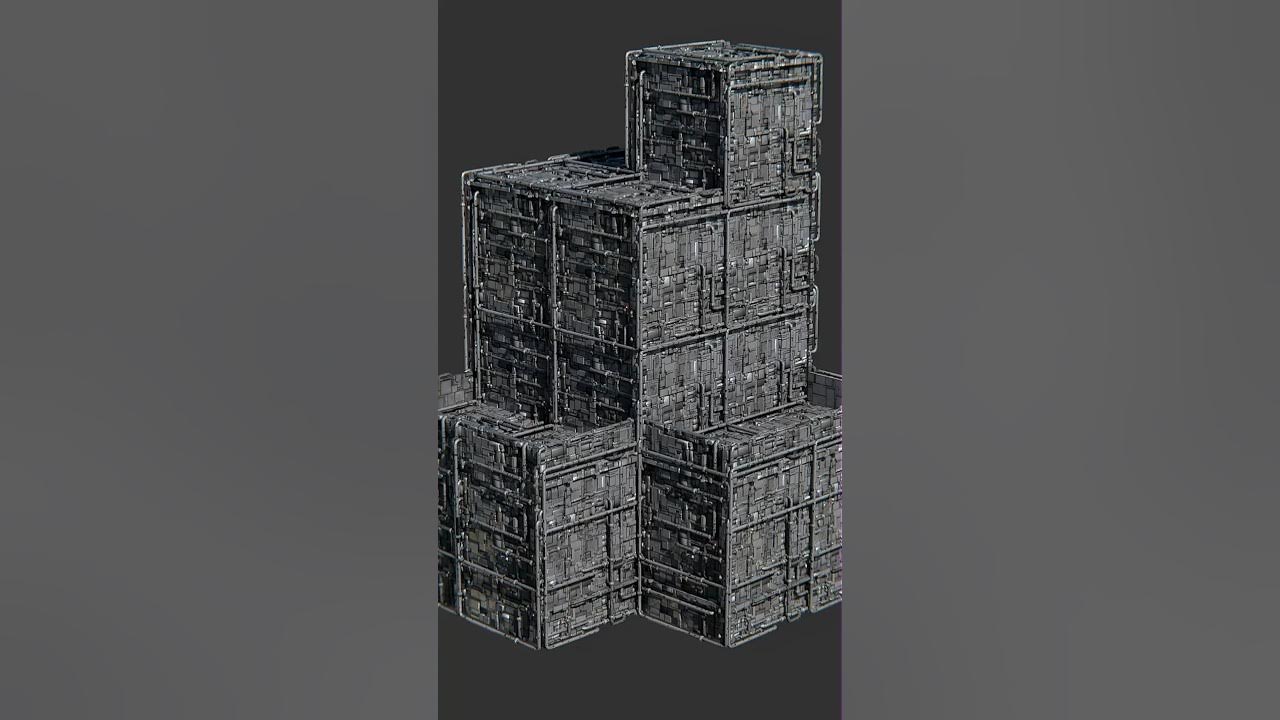 Random Flow with Geonodes #b3d #blender3d #conceptart - YouTube