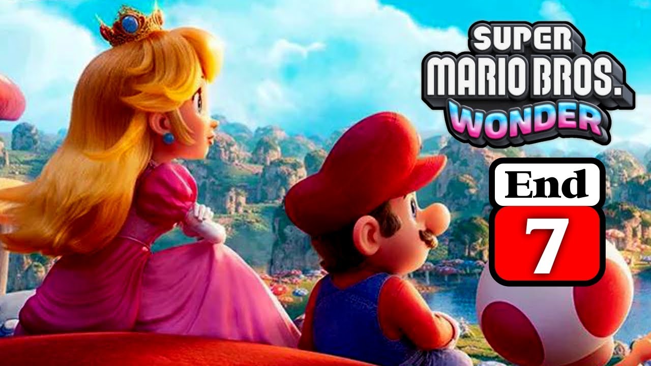 Super Mario Bros. Wonder - Walkthrough Part 7 End - No Commentary ...