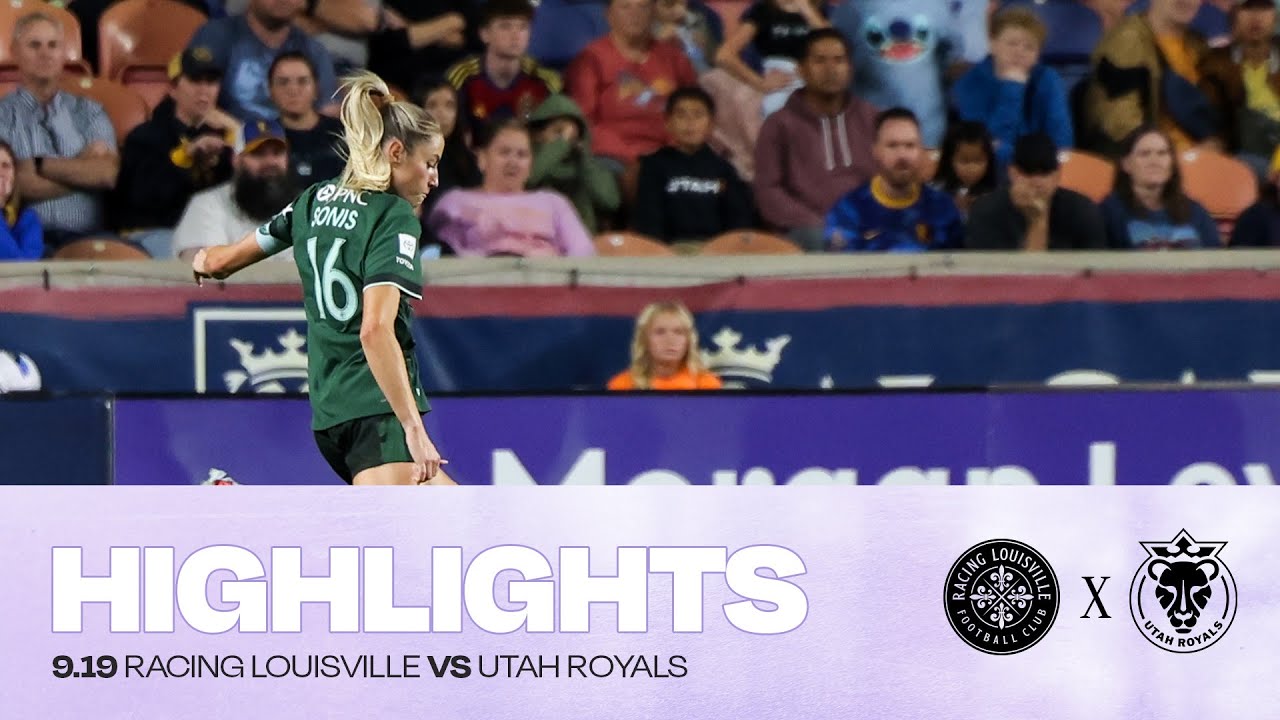 Highlights: Racing Louisville 2, Utah Royals 3 - YouTube
