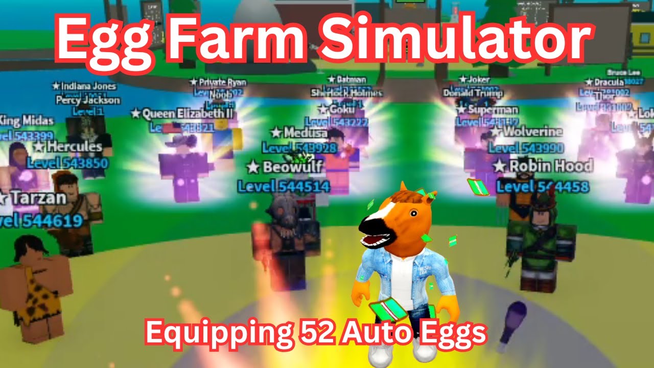 Egg Farm Simulator Retirement 683 at level 293,105 #roblox # ...