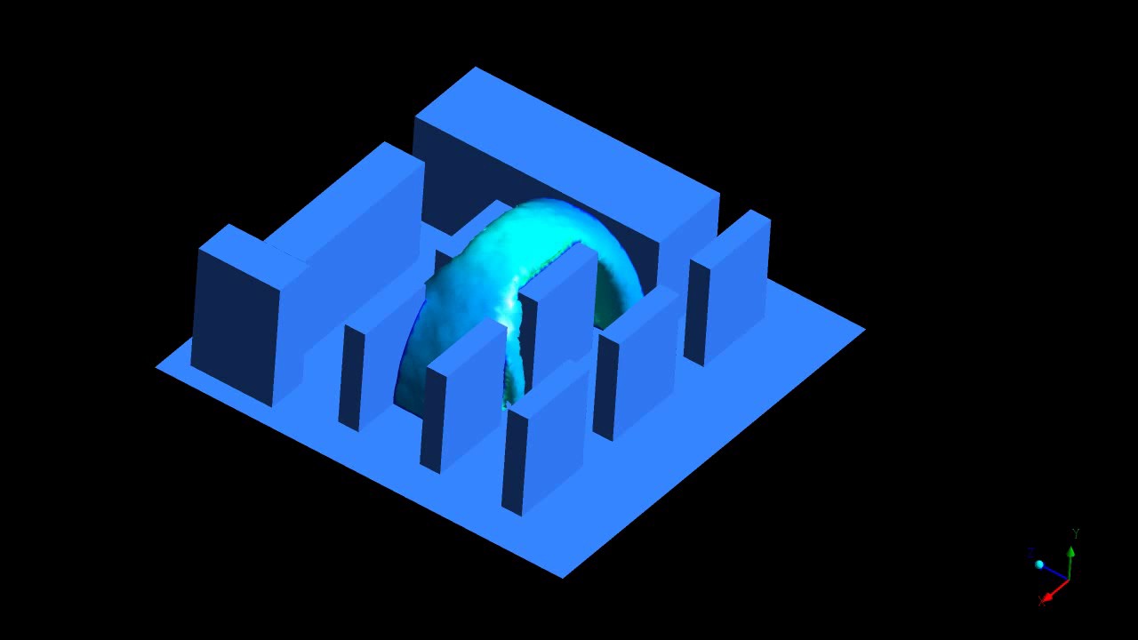 CFD, Simulation of Explosion, ANSYS Fluent - YouTube