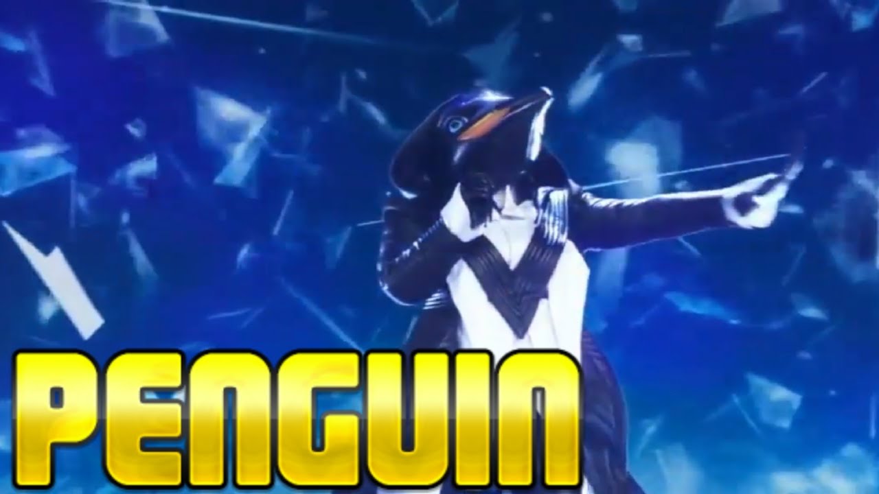 Masked Singer Penguin performance | All About that Bass | Season 2 ...
