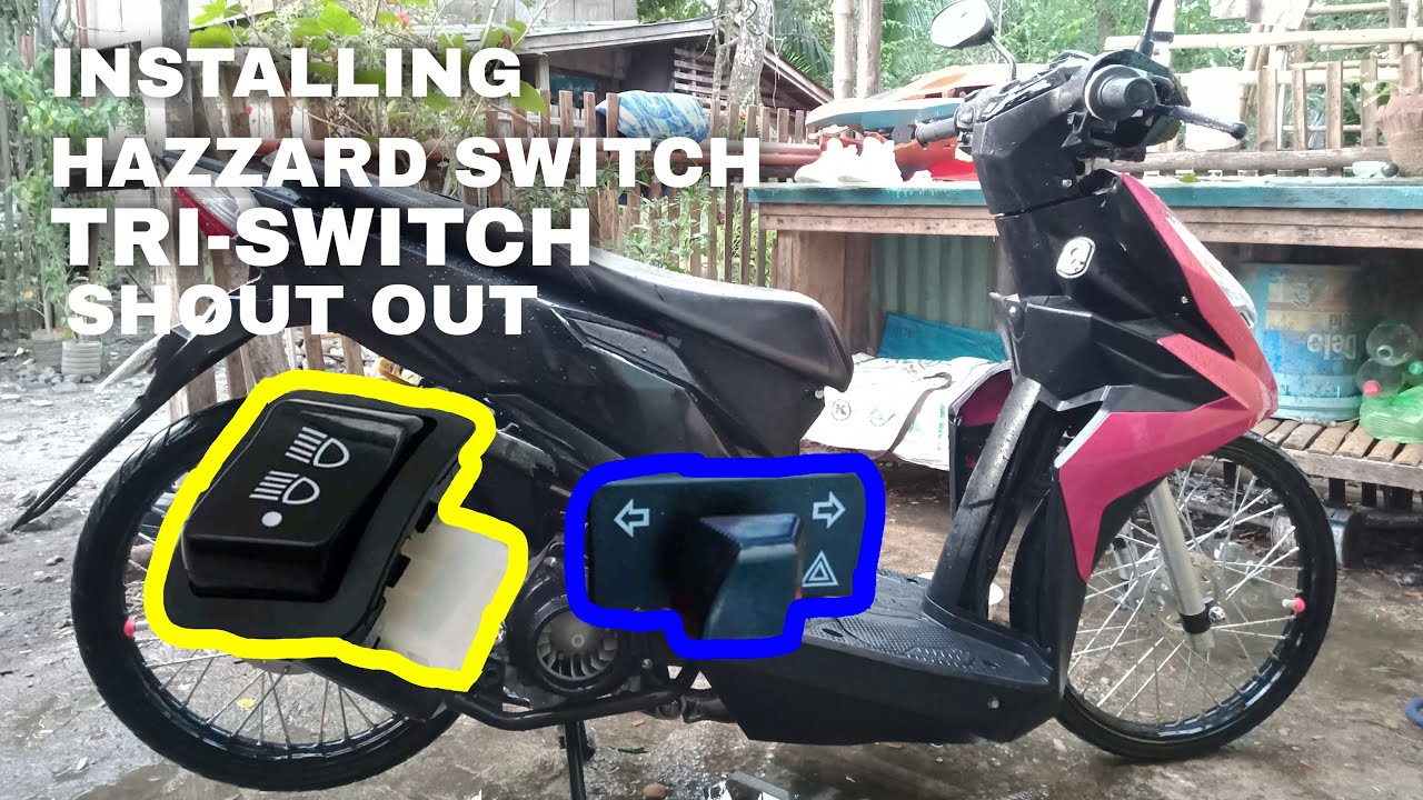 Installing Tri-Switch and Hazzard Switch - YouTube