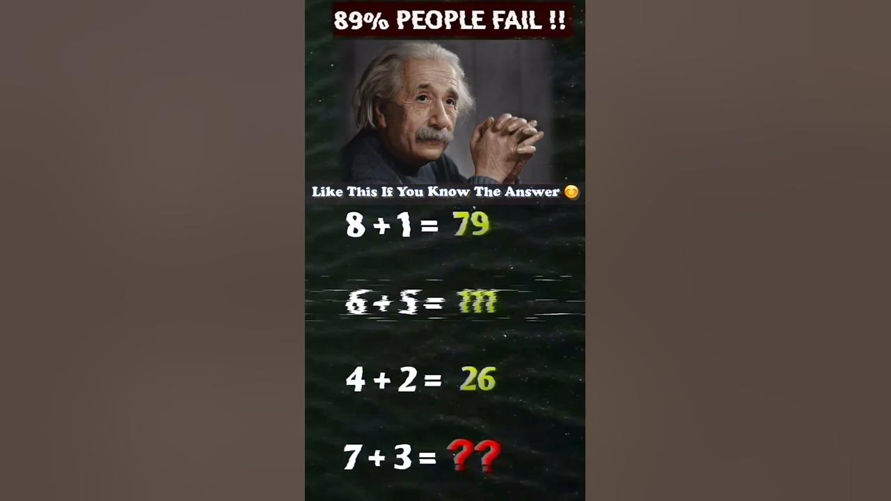 Logical Maths Logicaltrick Mathematics Mathslogic Puzzle Logicalmathspuzzle Mathstricks