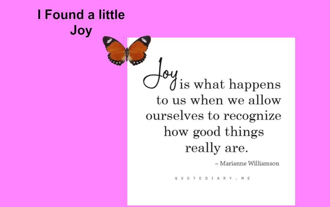 I found Joy - YouTube