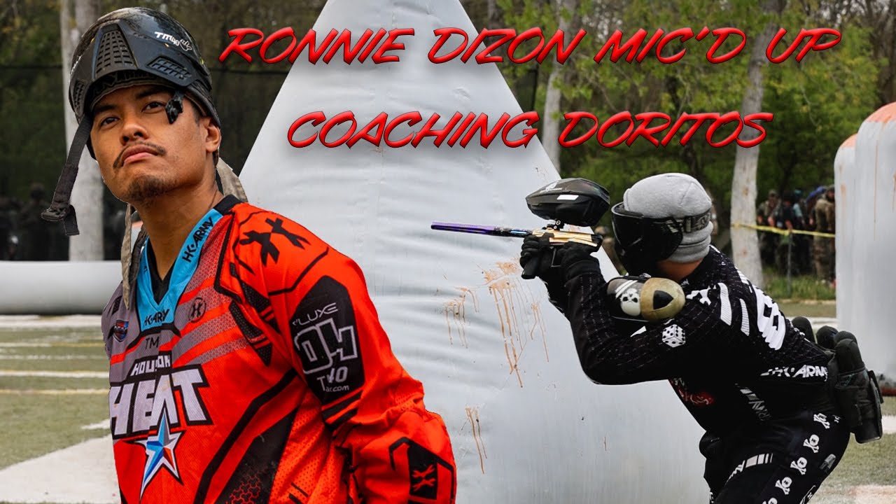 Pro paintball player Ronnie Dizon teaches how to move in the Doritos ...
