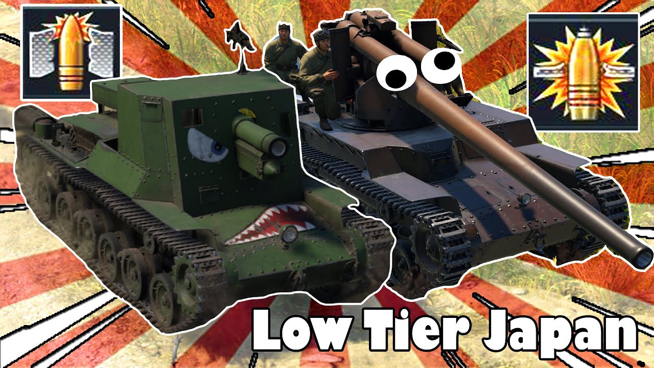 Japan Tanks: Low Tier Experience in War Thunder - YouTube