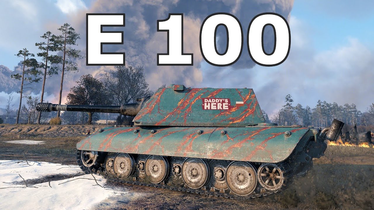World of Tanks E 100 - 7 Kills 10,5K Damage - YouTube