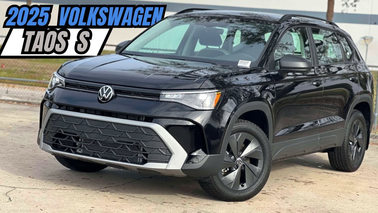 2025 VW Taos S Entry Level Trim Is Here With Refreshed Looks At An ...