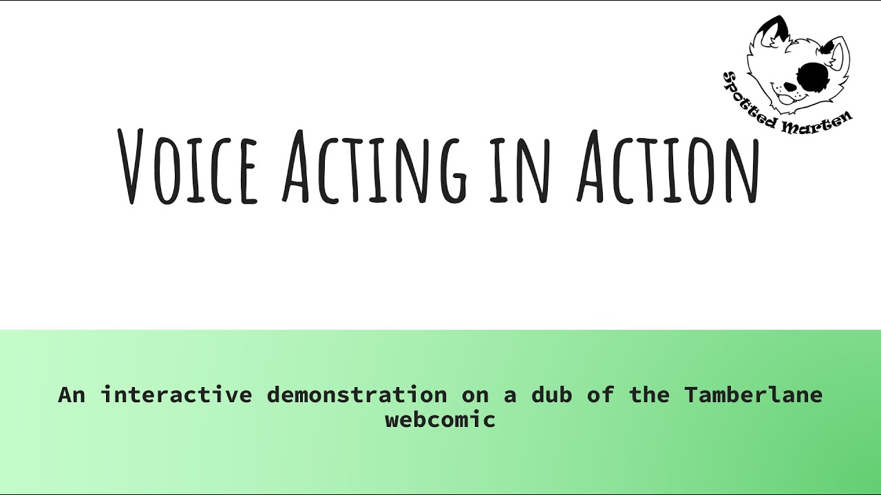 Voice Acting in Action - Eurofurence 27 | Convention Panel - YouTube