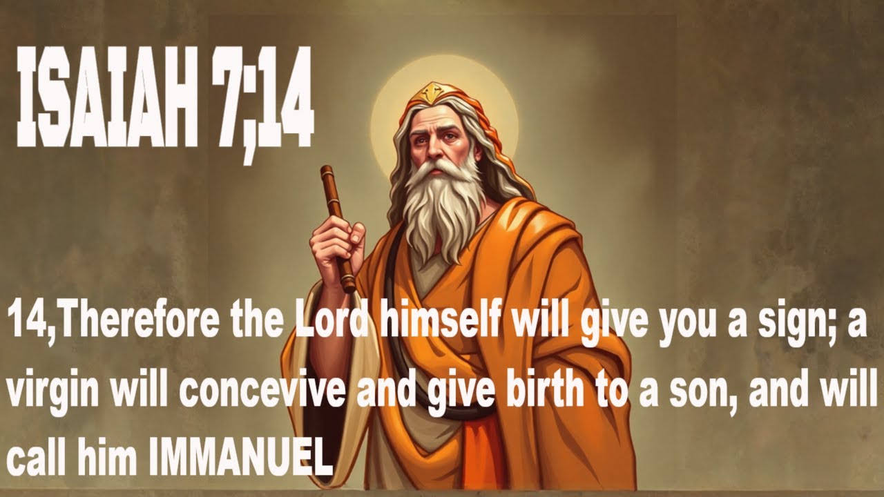 God's Promise of Saviour Jesus's birth. Isaiah 7;14 Isaiah prophesied ...