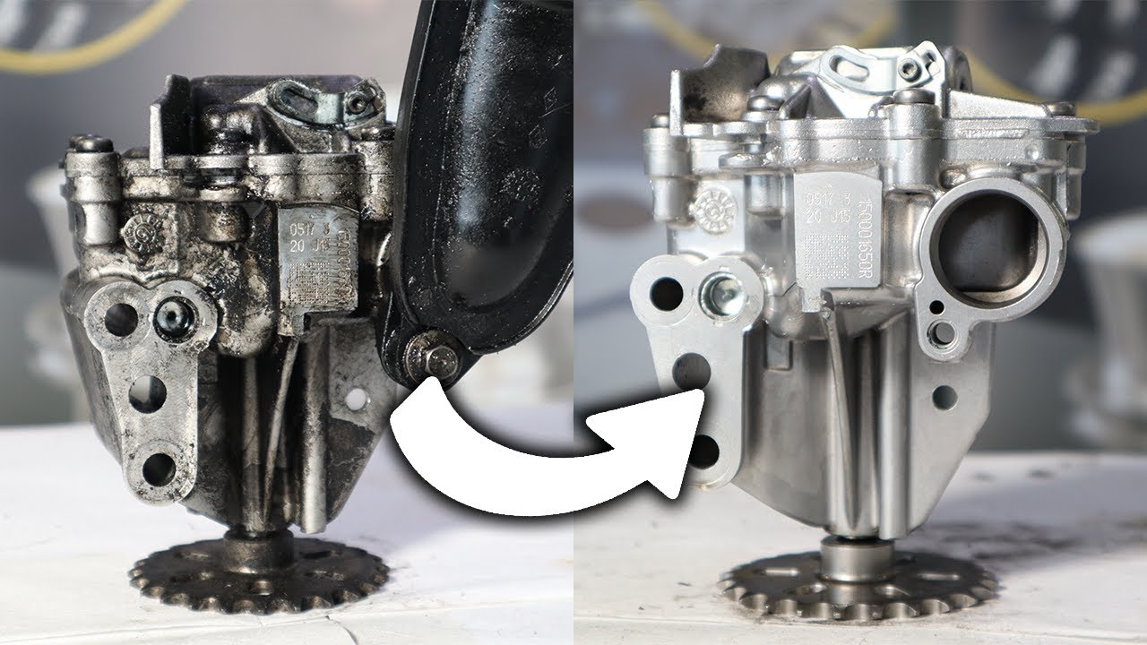 Cleaning a Fuel Pump with Wet Blasting - The Best Way to Do It - YouTube