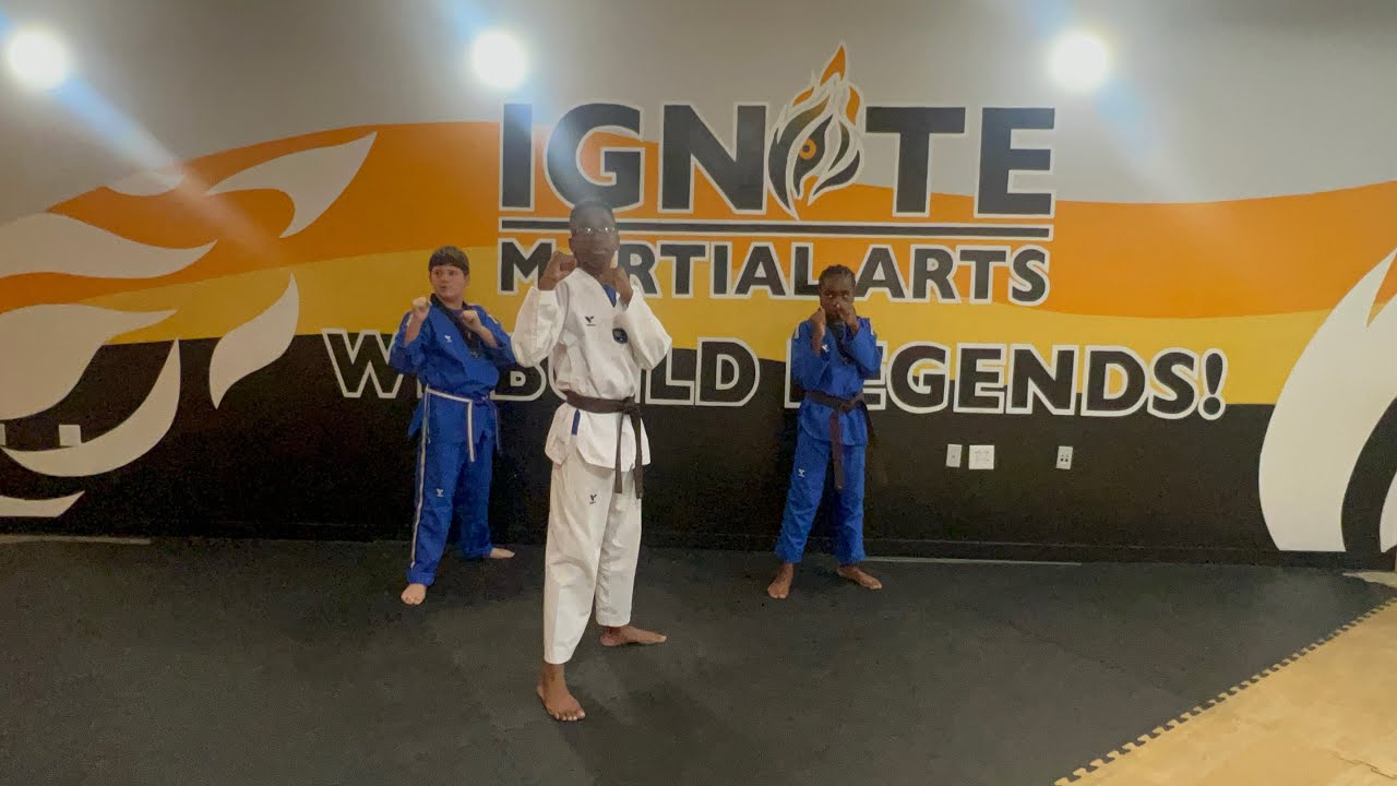 IGNITE Martial Arts Basic Two: Elbow Strikes - YouTube