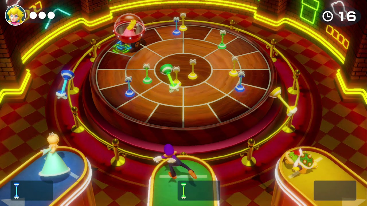 Super Mario Party // Dart Gallery (No Damage) - YouTube