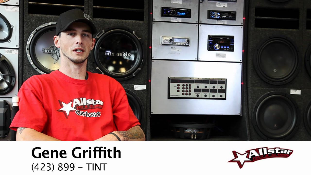 Gene Griffith, Head Film Installer: Allstar Tint & Alarms - YouTube