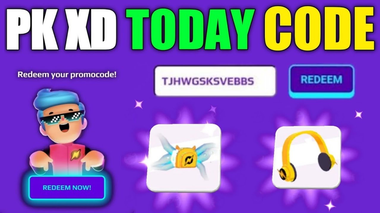 Pk xd Codes 2023 Today Real | Pk xd Redeem Code | Pk xd Creator Code ...