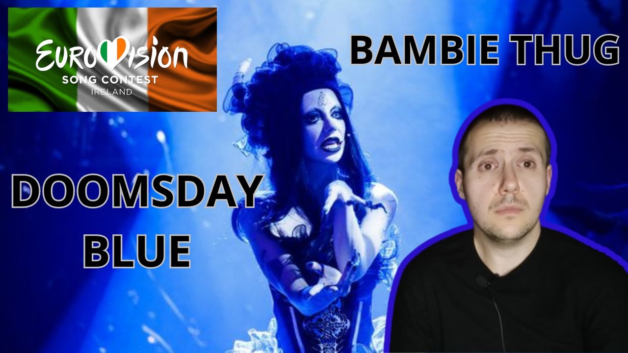 Bambie Thug - Doomsday Blue Eurosong Ireland Eurovision 2024 reaction ...