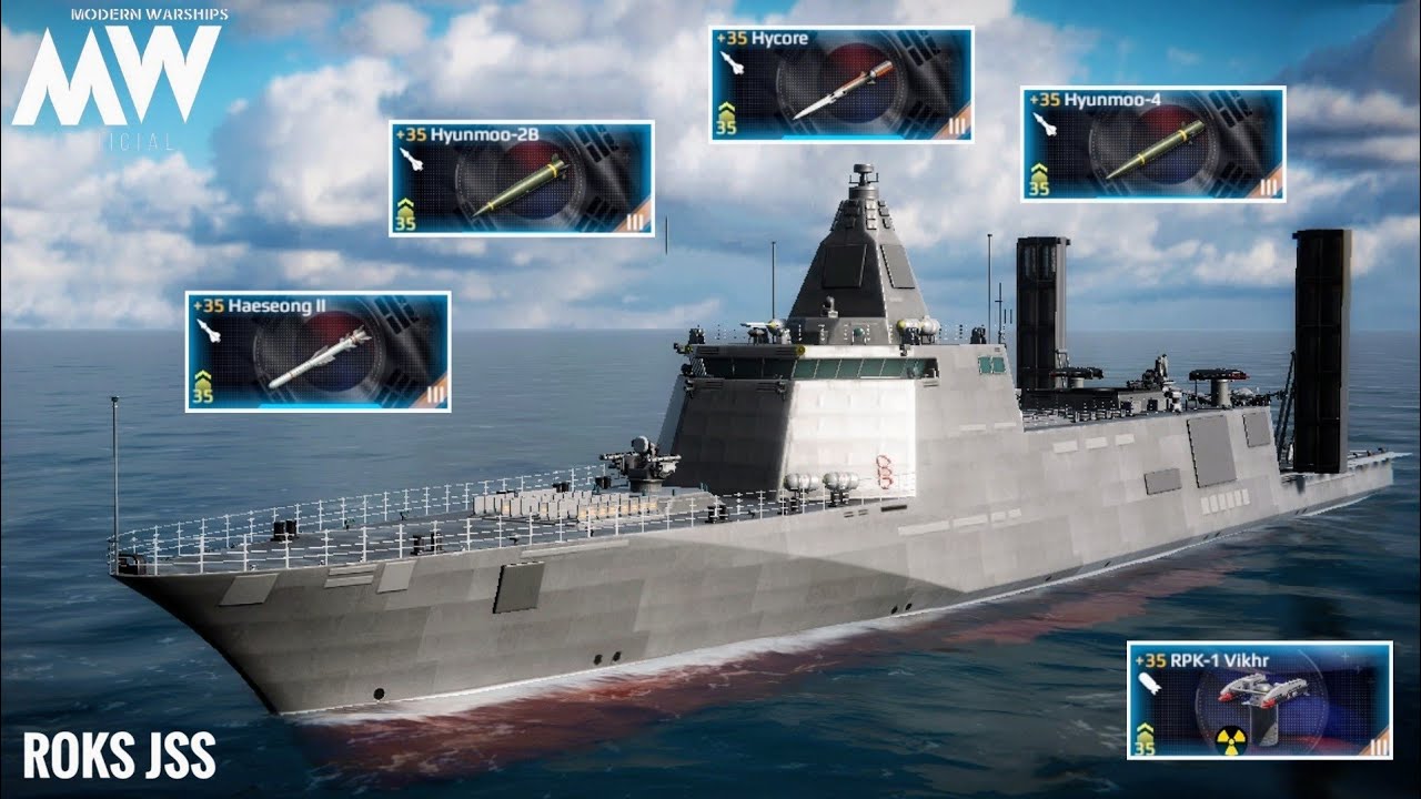 ROKS JSS - full missile build ,like a killing machine - Modern Warships ...