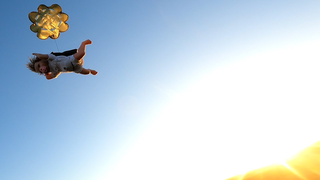 More of baby skydiving! - YouTube