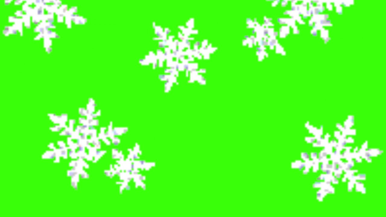 Free snow falling | Green Screen Effects - YouTube
