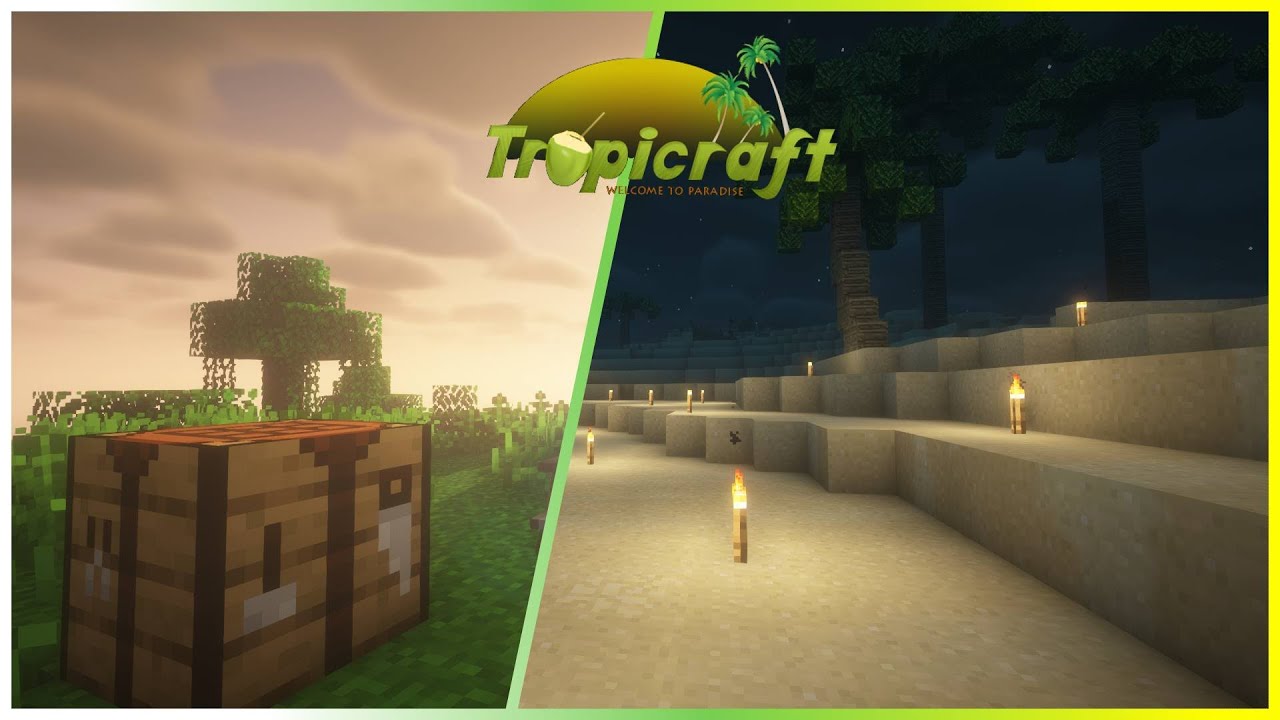Tropicraft ep-1 | Am ajuns in tropice 4K - YouTube