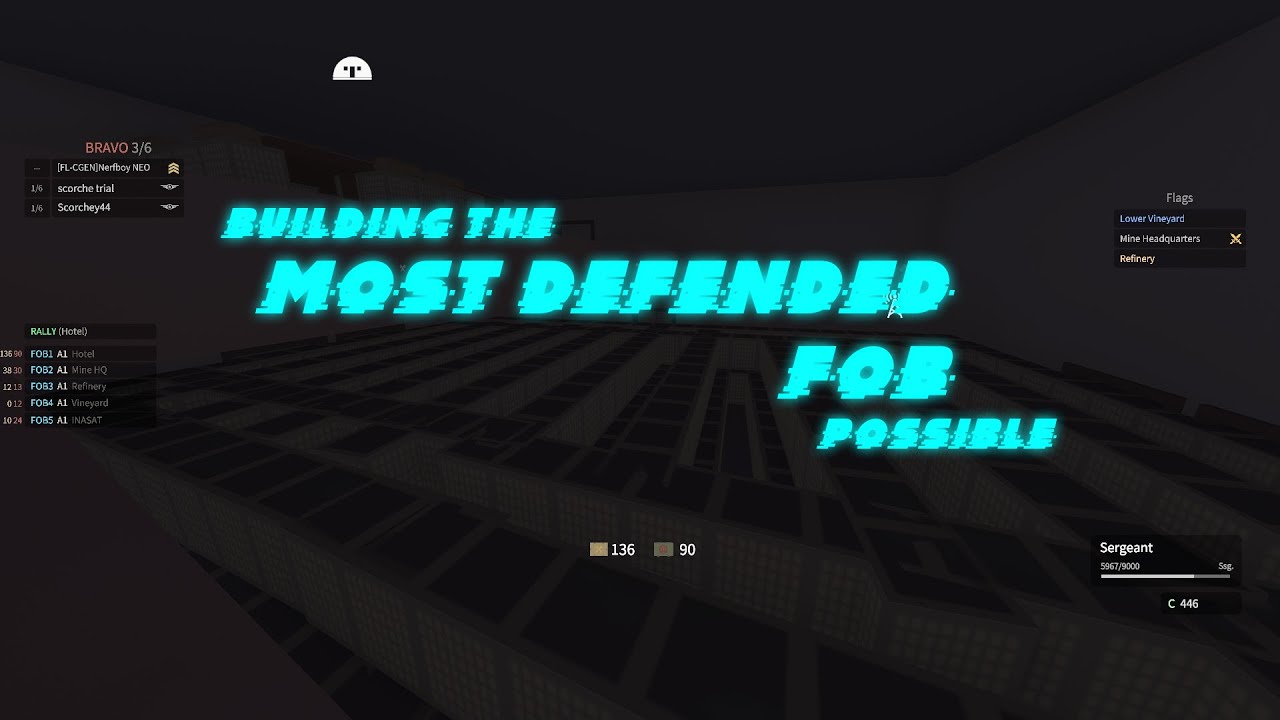 Building the most defended fob at the hotel location (Unturned ...