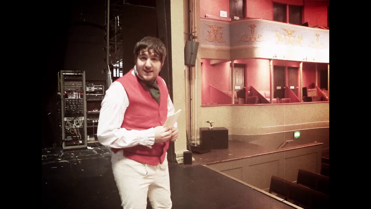 Celebrated actor William Macready takes a break from rehearsals. - YouTube