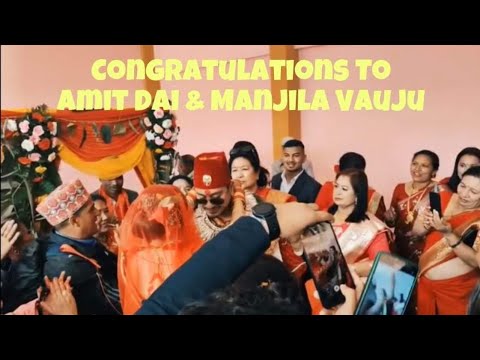 Congratulations To Amit Dai & Manjila Vauju| Wedding Vlog| Family Vlog| Special Day| Zem Vlogs ...