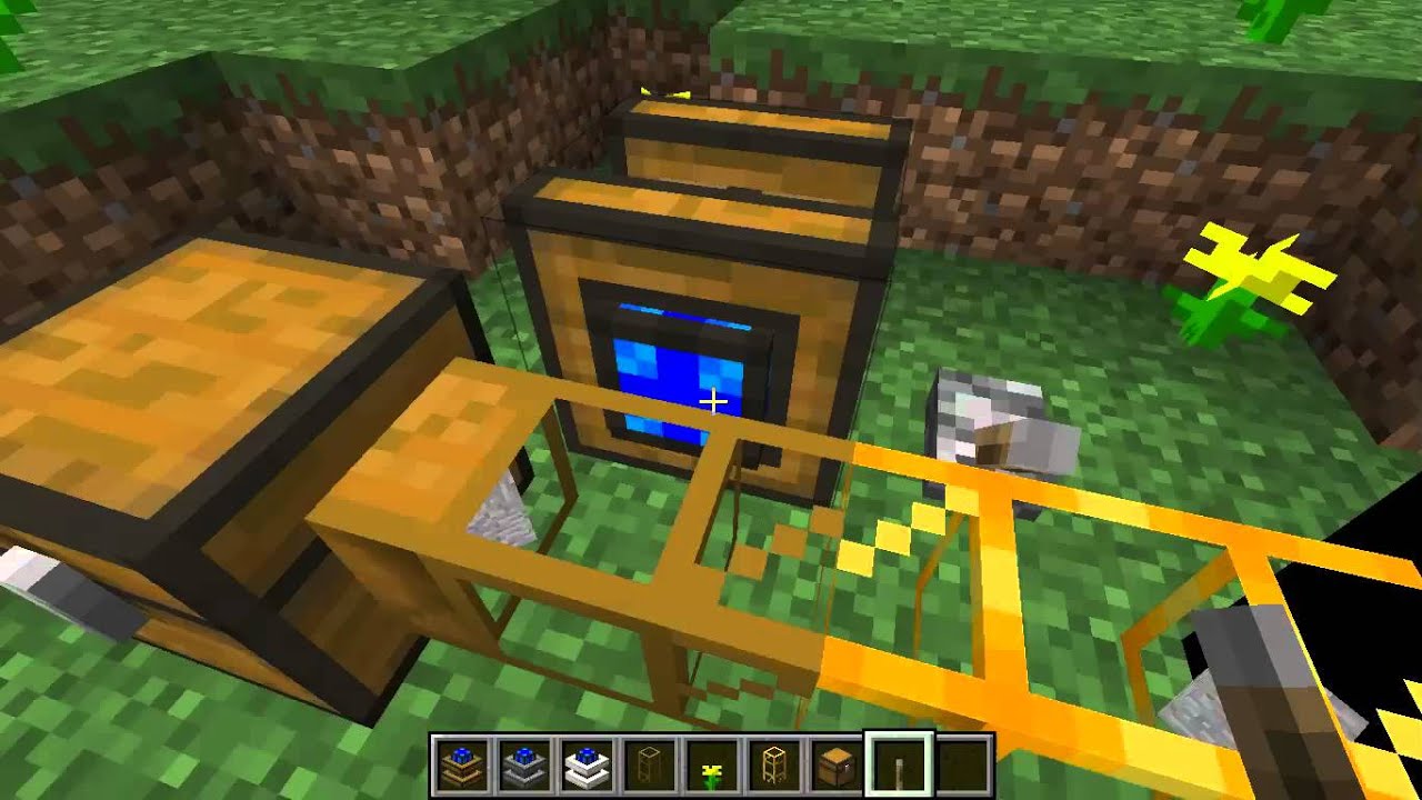 Minecraft buildcraft mod tutorial 2# Motoren - YouTube