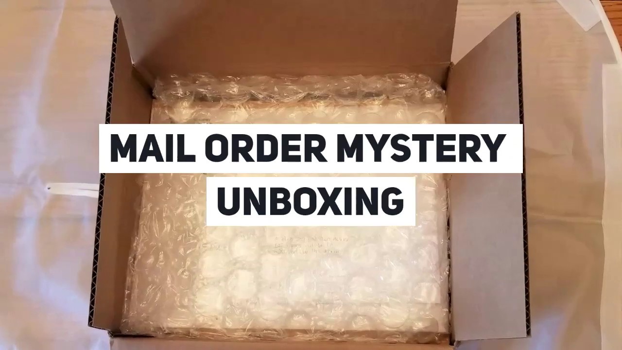 Mail Order Mystery Unboxing - YouTube