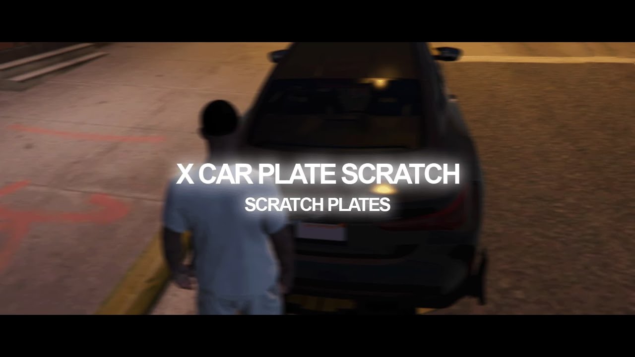 X PLATE SCRATCH - VIDEO SHOWCASE - YouTube