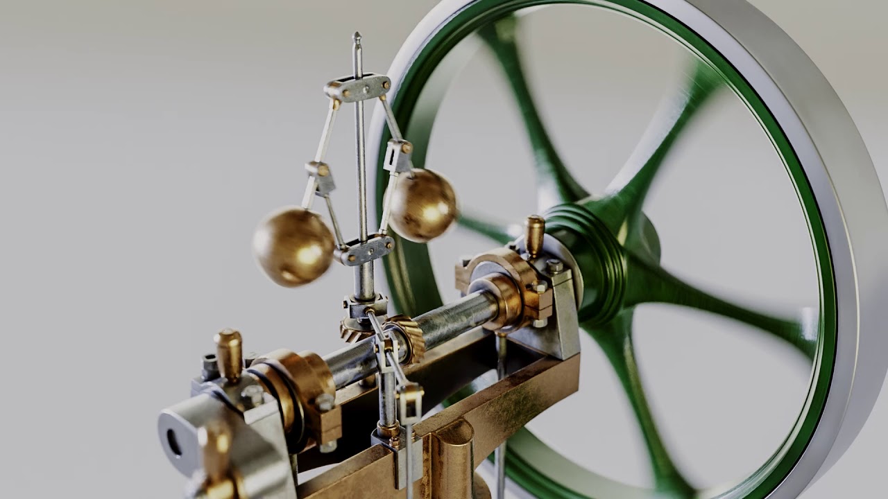 Benson Vertical Engine - YouTube