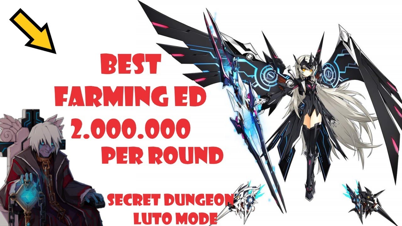 [Elsword] Best Farming ED 2M per round Elsword 2020 | Secret Dungeon ...