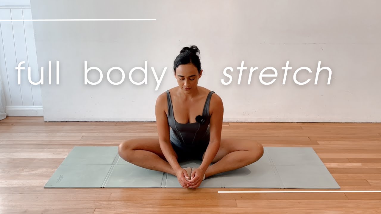 20 MIN TOTAL BODY STRETCH | Release tight, sore & stiff muscles - YouTube