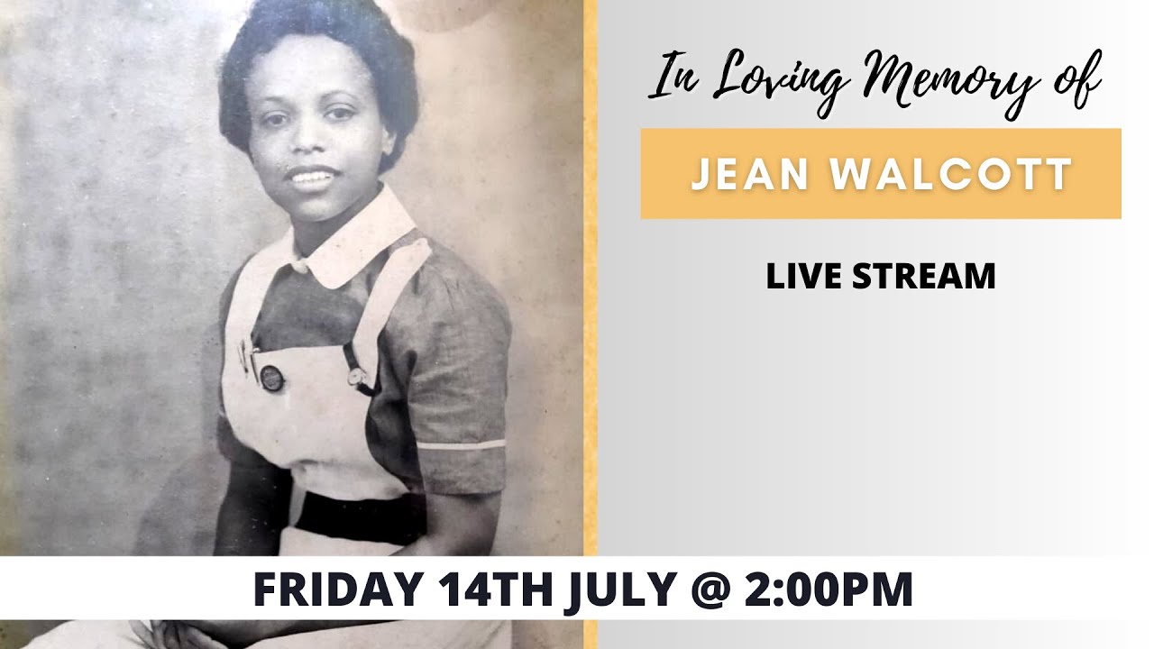 Celebrating the life of Jean Walcott - YouTube