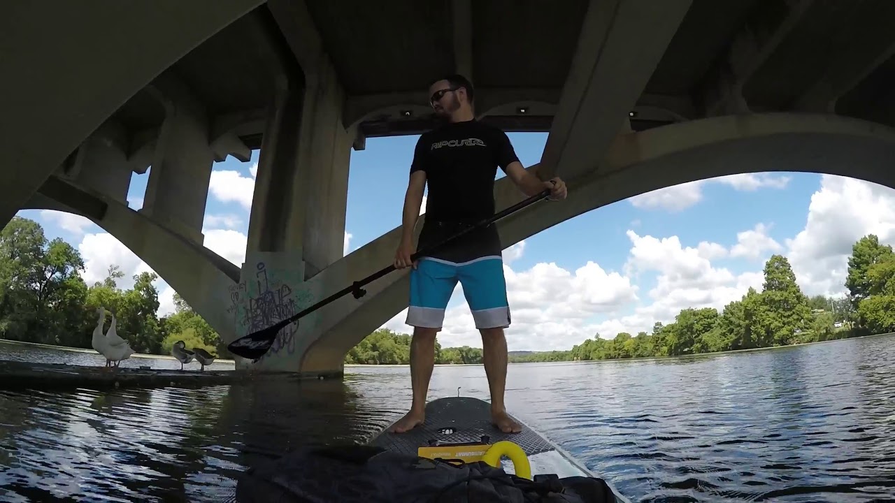 SUPing in Austin - YouTube