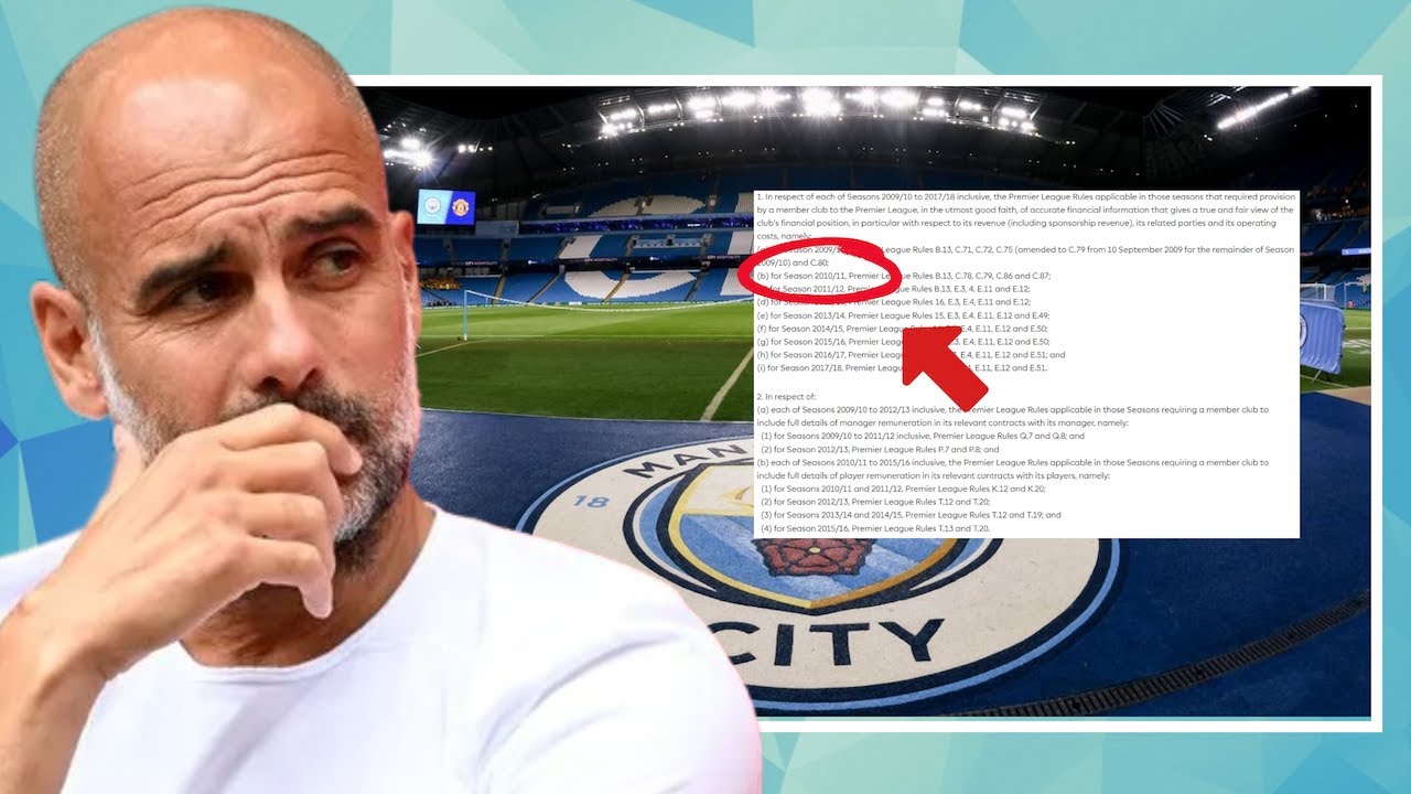 MAN CITY CHARGED FOR BREAKING PREMIER LEAGUE RULES! - YouTube