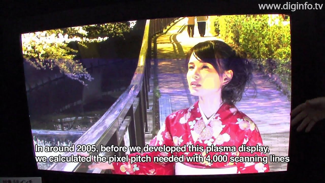 Towards Super Hi-Vision Broadcast TV - Ultra-High-Definition Plasma ...