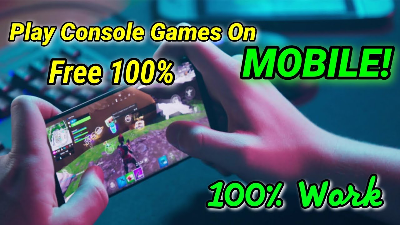 How To Play Console/Pc Games On Your Mobile Phone For Free 100% Work ...