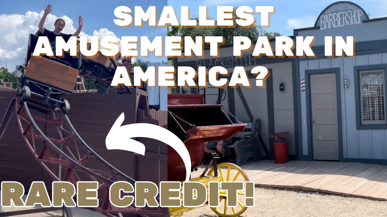 I Visited the SMALLEST Amusement Park in America! - Ricochet Canyon ...