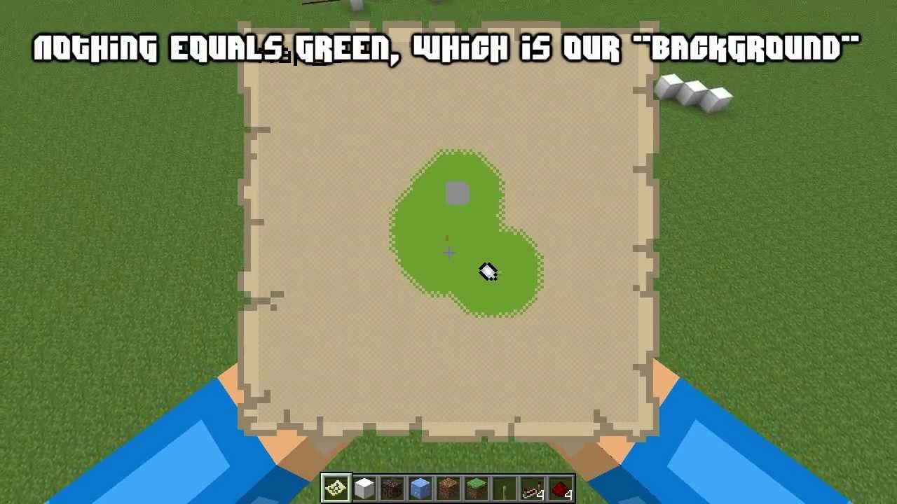 Minecraft Tutorial: Map 11 Color Display - YouTube